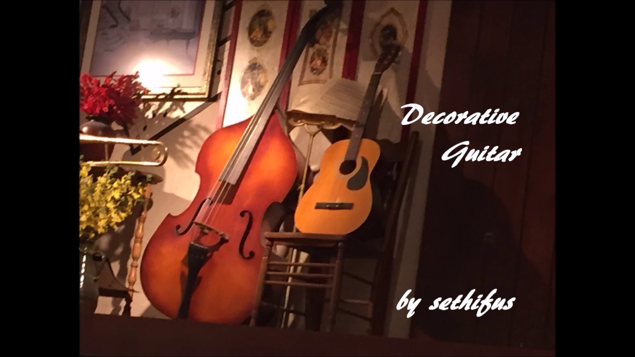 Decorative guitar - by sethifus - YouTube