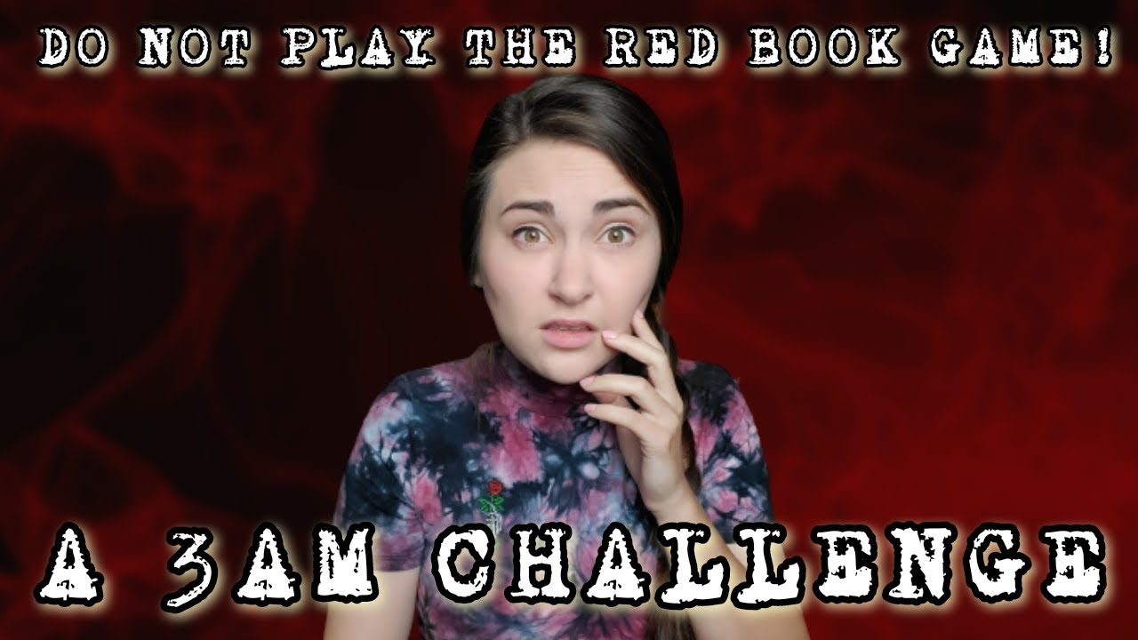 DO NOT PLAY THE RED BOOK GAME AT 3 AM | It told me to run! - YouTube