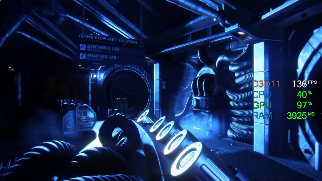 GeForce GTX 1060 6GB -- Intel Core i5-8400 -- Alien Isolation Benchmark ...