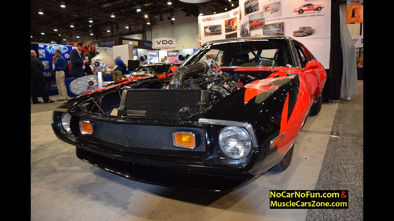 1973 AMC Javelin Ultra Tech Racing Engines 221B Drag Car at 2015 Sema ...