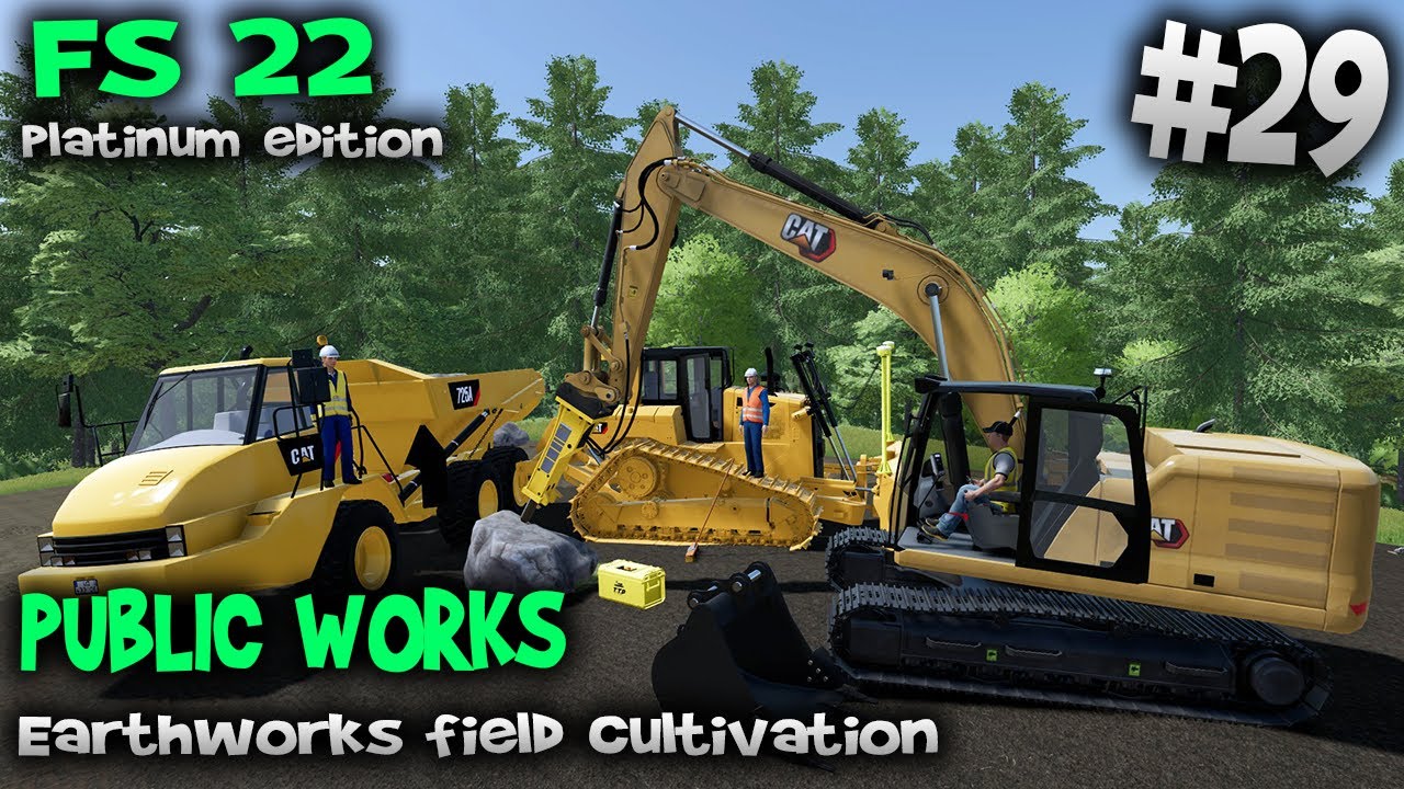 Great earth movement👷🏽Crop field👷🏽 Farming Simulator 2022 - YouTube