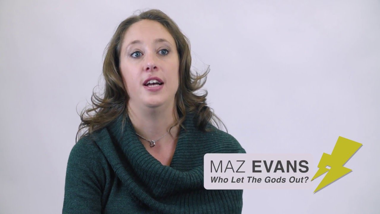 Coming Feb 2017: WHO LET THE GODS OUT? by Maz Evans! - YouTube
