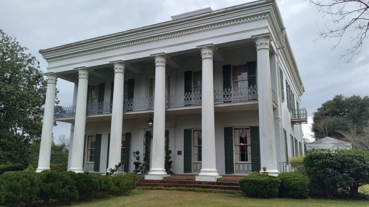 Exploring Inside Massive Selma Alabama Mansion | Sturdivant Hall - YouTube