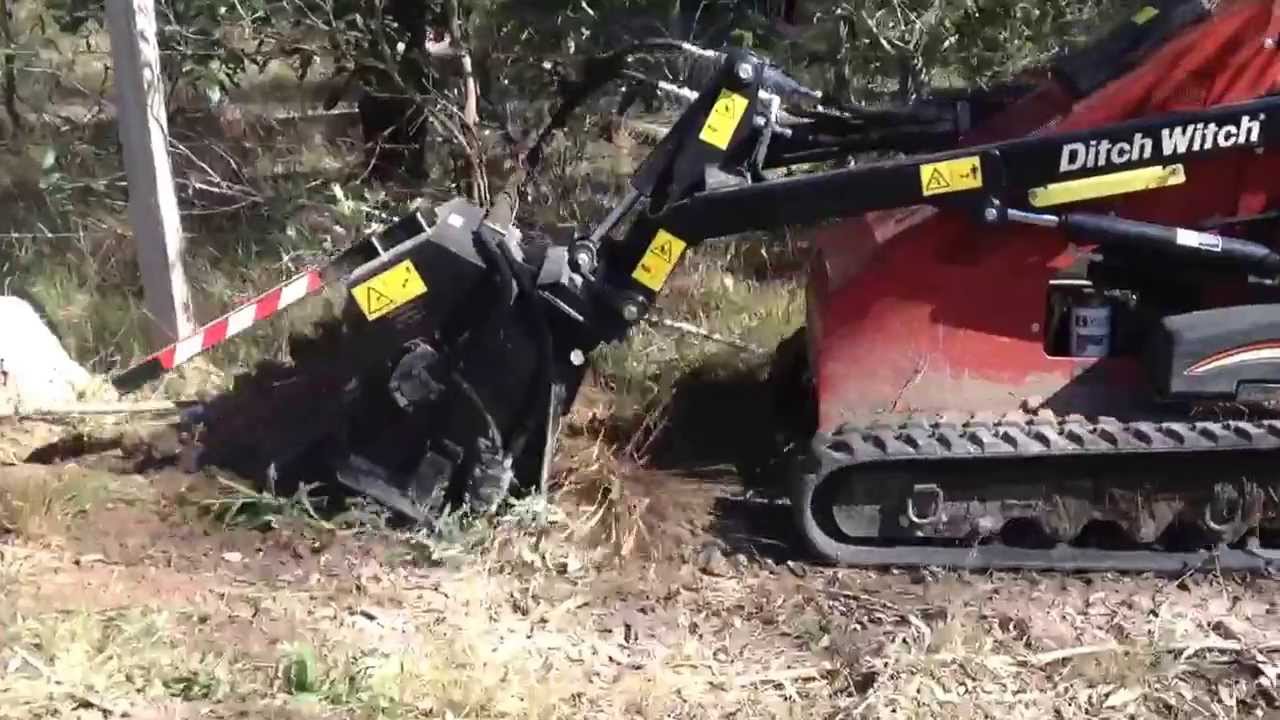 Silt fencing - trenching - YouTube