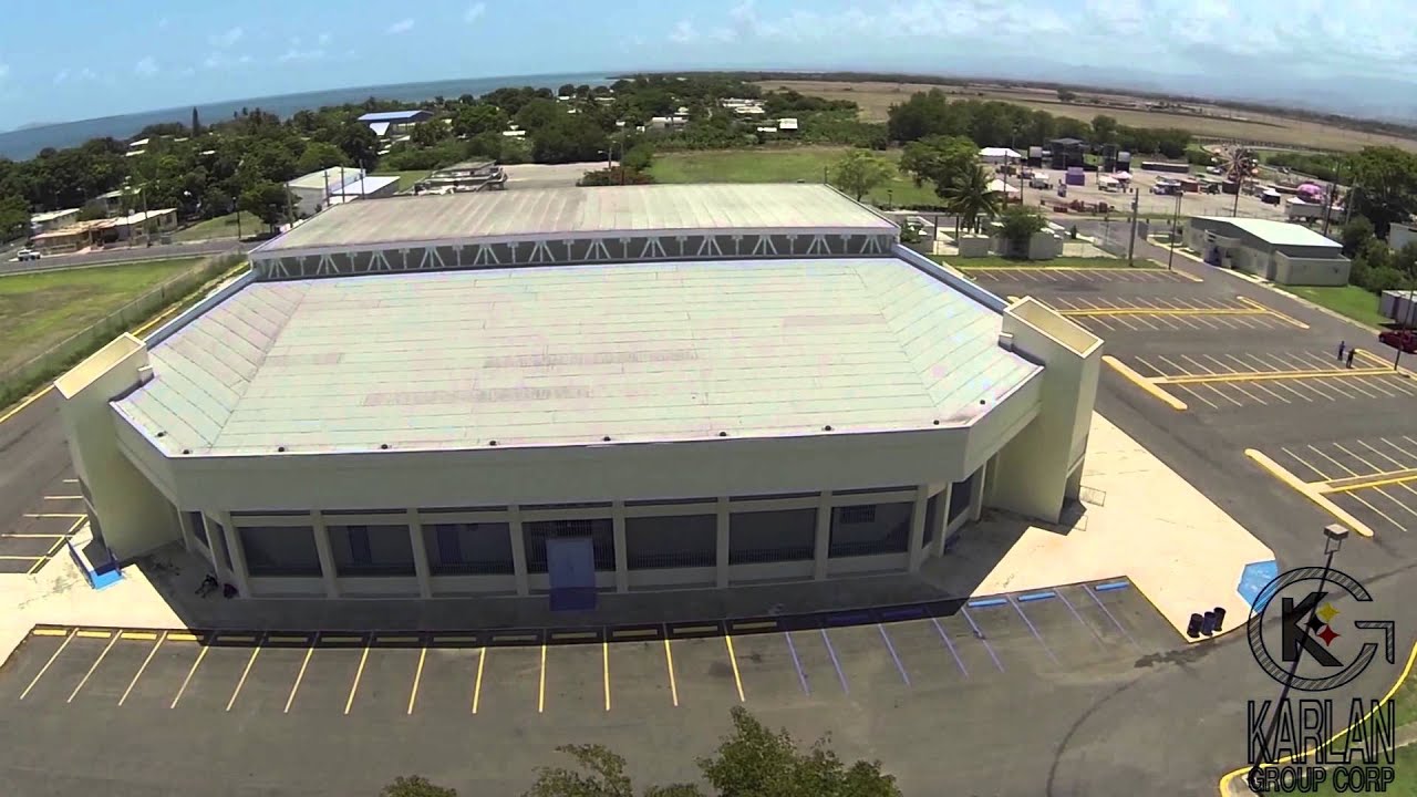 Construcción Coliseo de Santa Isabel - YouTube