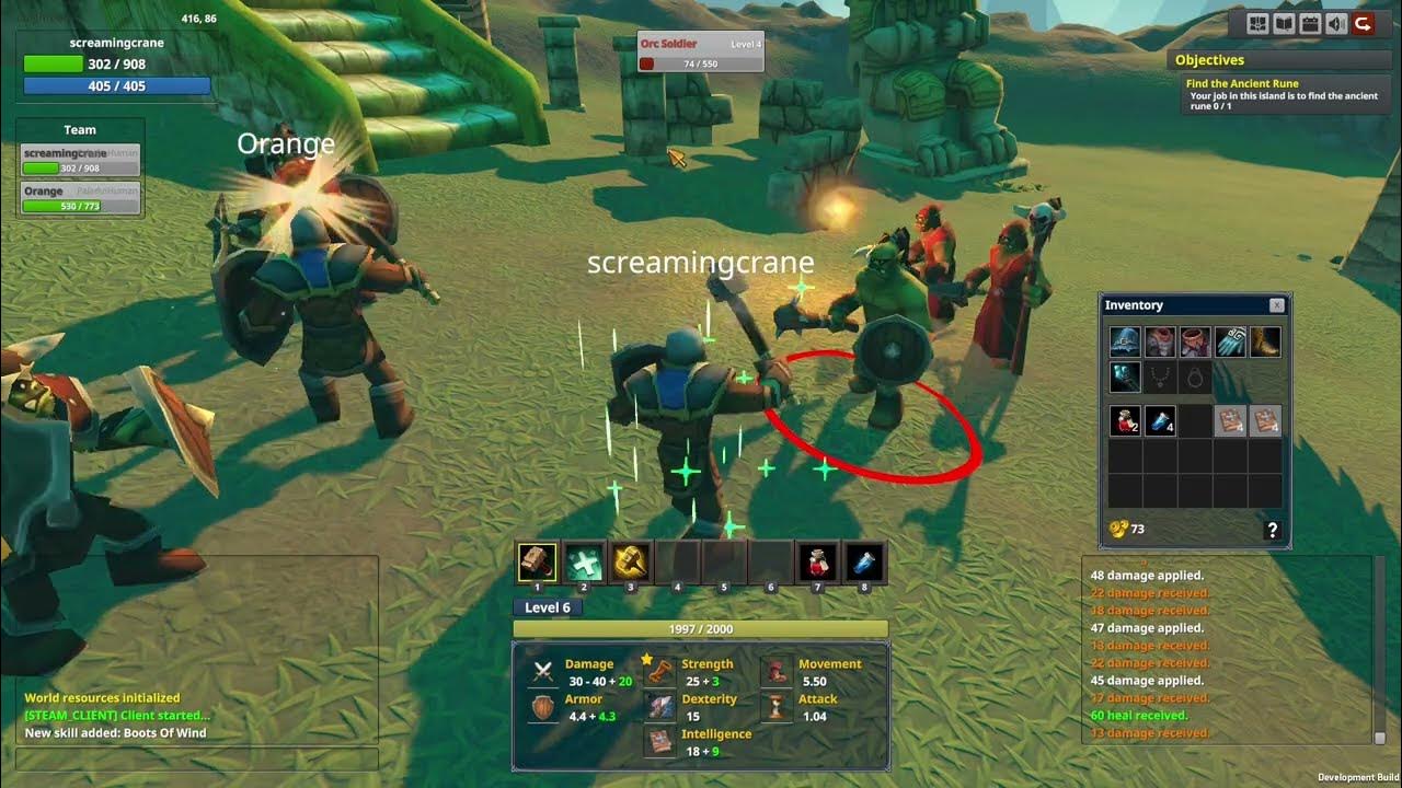 Double Paladin Run (Knightborn Demo) - YouTube