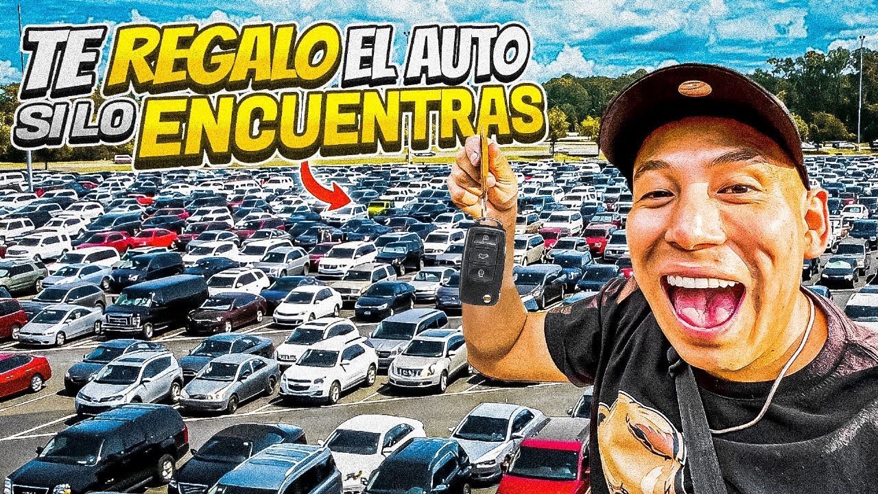 REGALO UN AUTO ESTACIONADO SOLO NECESITAS ENCONTRARLO!! - YouTube
