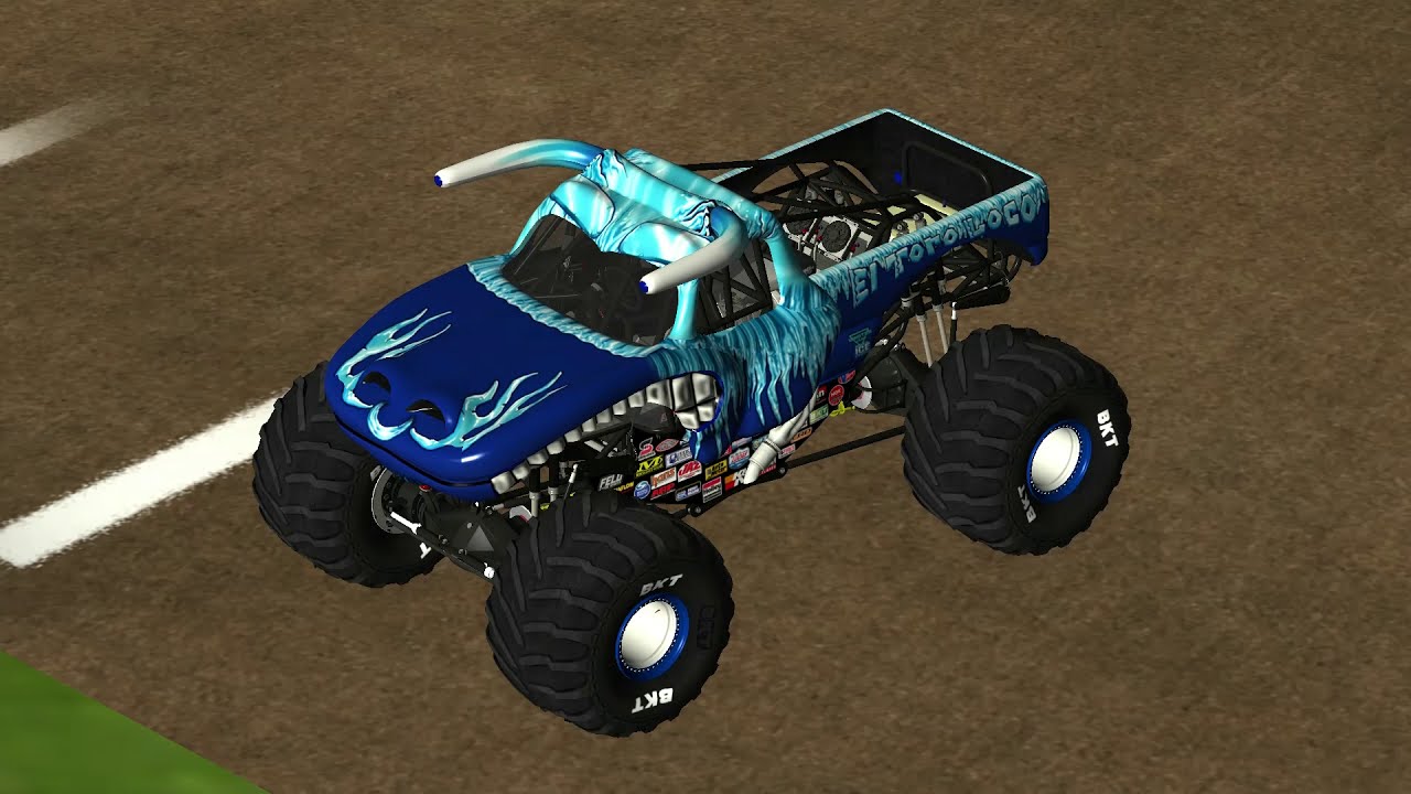 ROR Monster Jam Championship series Yellow Anaheim SHOWCASE - YouTube