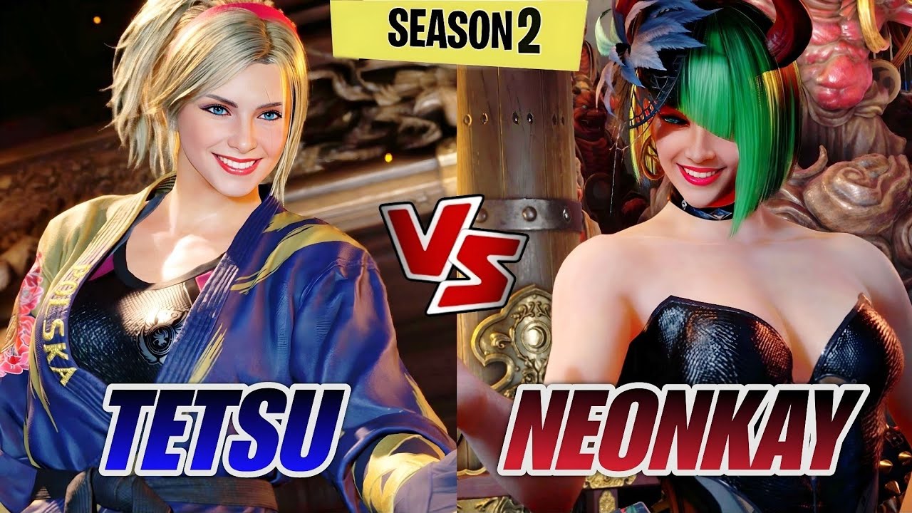 Tekken 8 Tetsu (Lidia) vs Neonkay (Anna) 💥 Ranked Matches Replays - YouTube