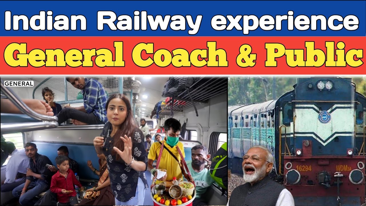Inside India's MOST DENSELY PACKED Train || Indian Railway general ...