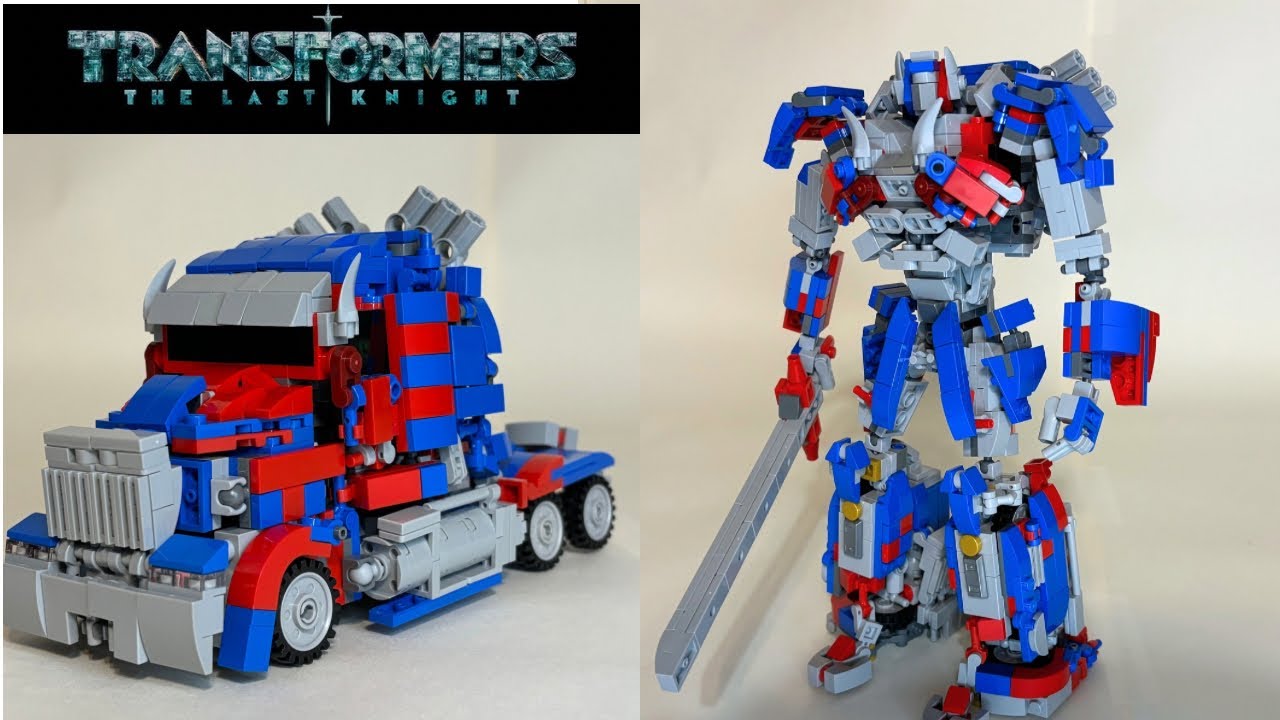 Lego (The Last knight) Optimus Prime - YouTube