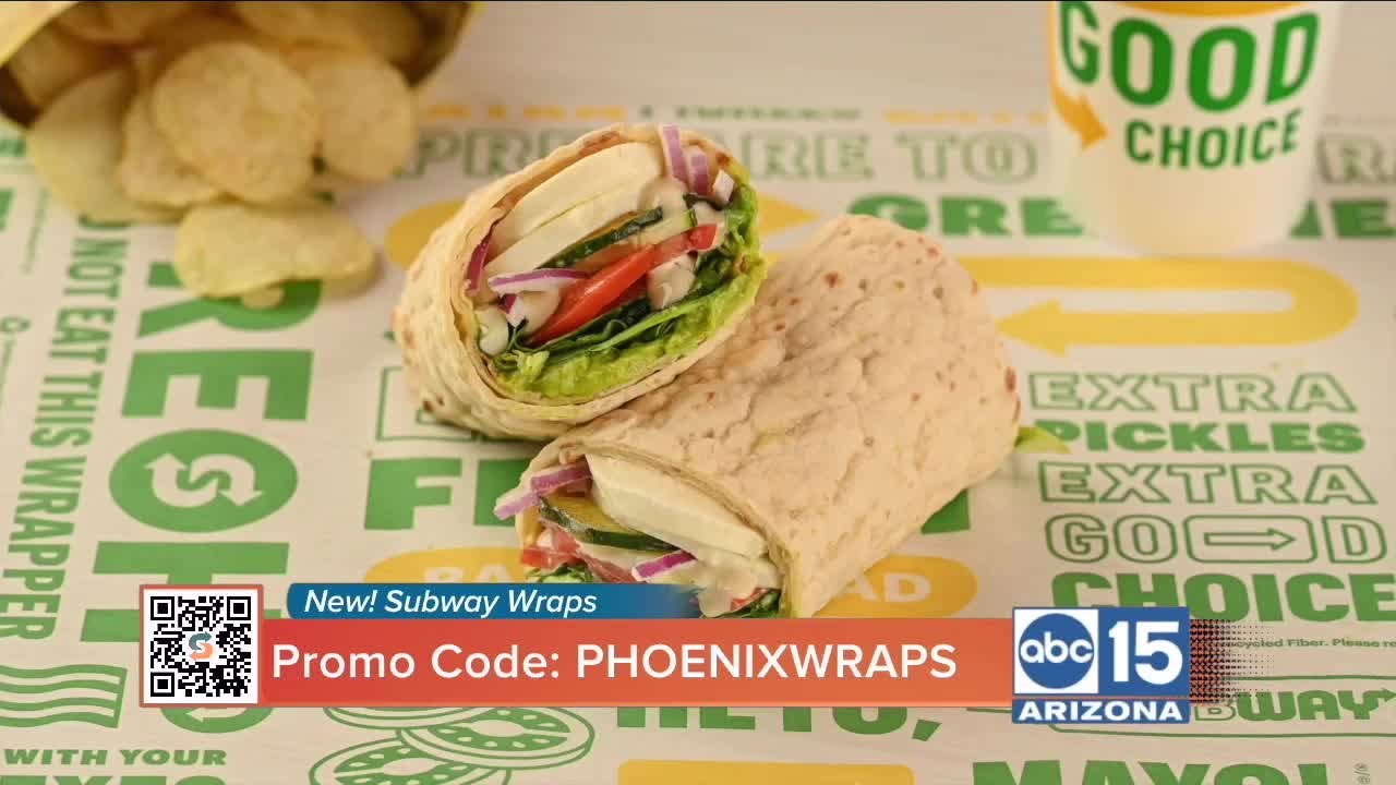 Check out the new Subway wraps in a variety of flavors - YouTube