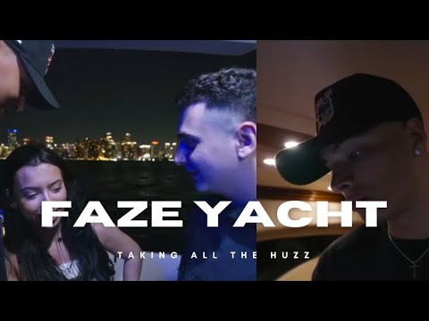 MARLON GOES ON A FAZE YACHT WITH FAZE CLAN AND THE HUZZ…🙈(WATCH TILL ...