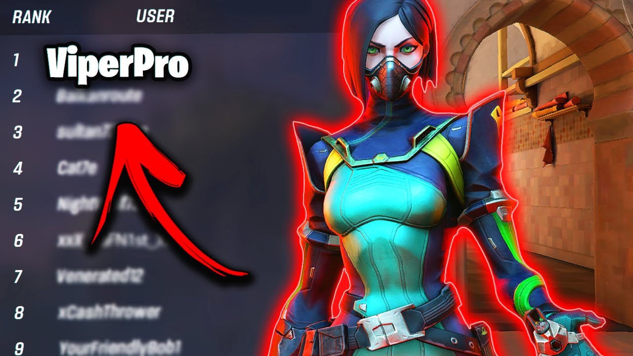 WHAT THE RANK 1 VIPER PLAYER LOOKS LIKE! - Best VIPER Moments & Tricks ...