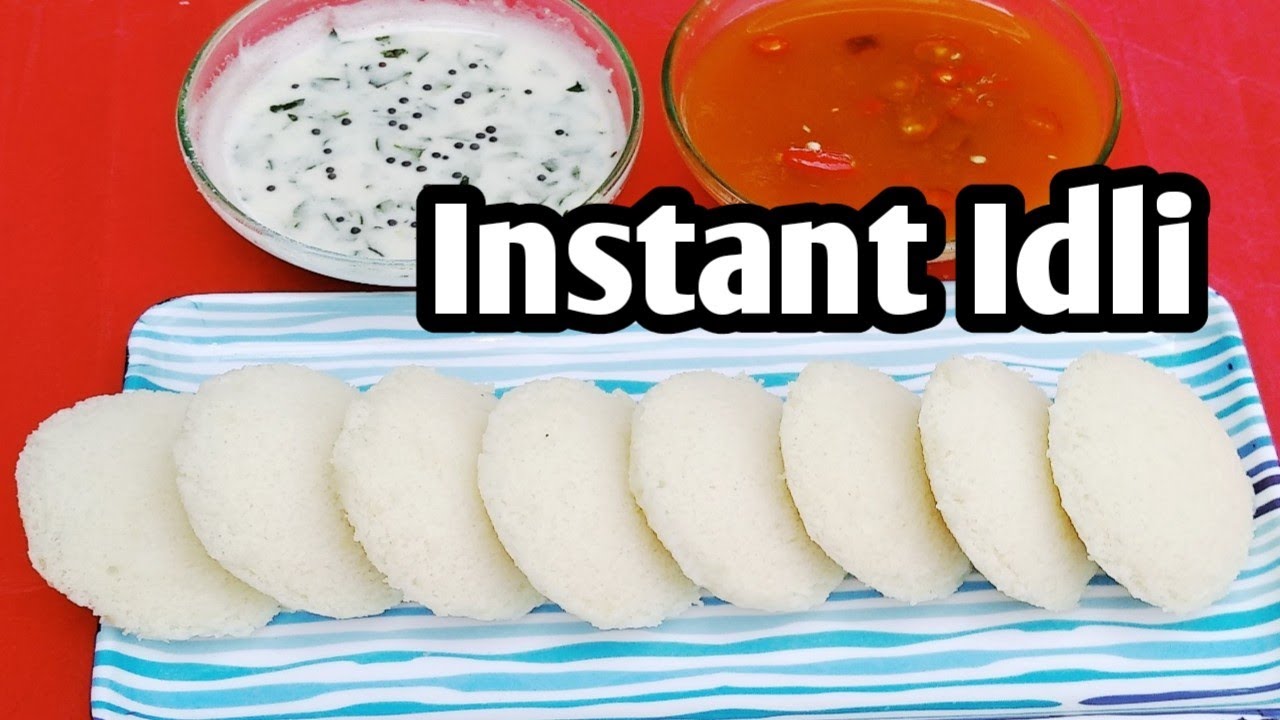Instant idli with out fermentation/rice idli/Soft Idli recipe - YouTube