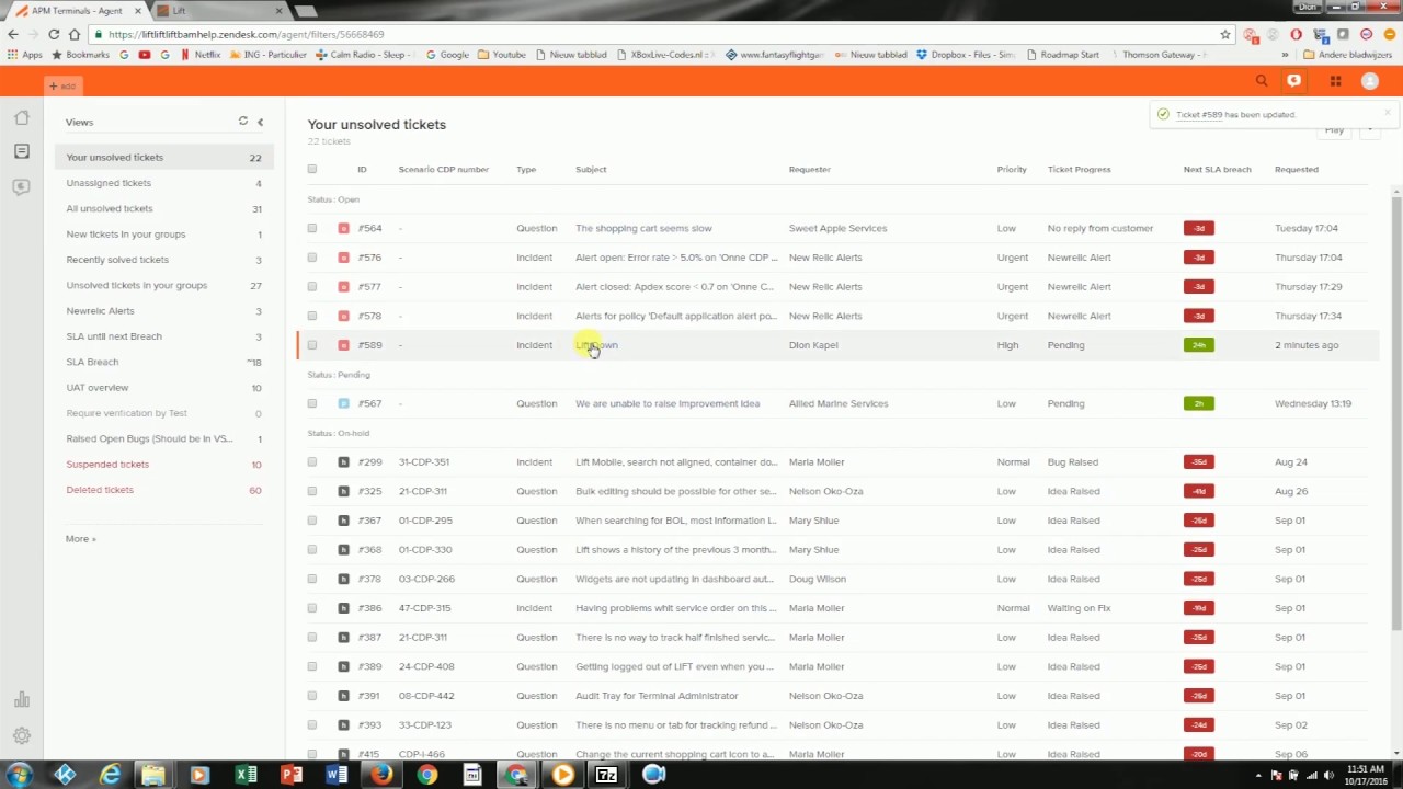 Zendesk Training 2 Tickets YouTube Zendesk Training 2 Tickets YouTube