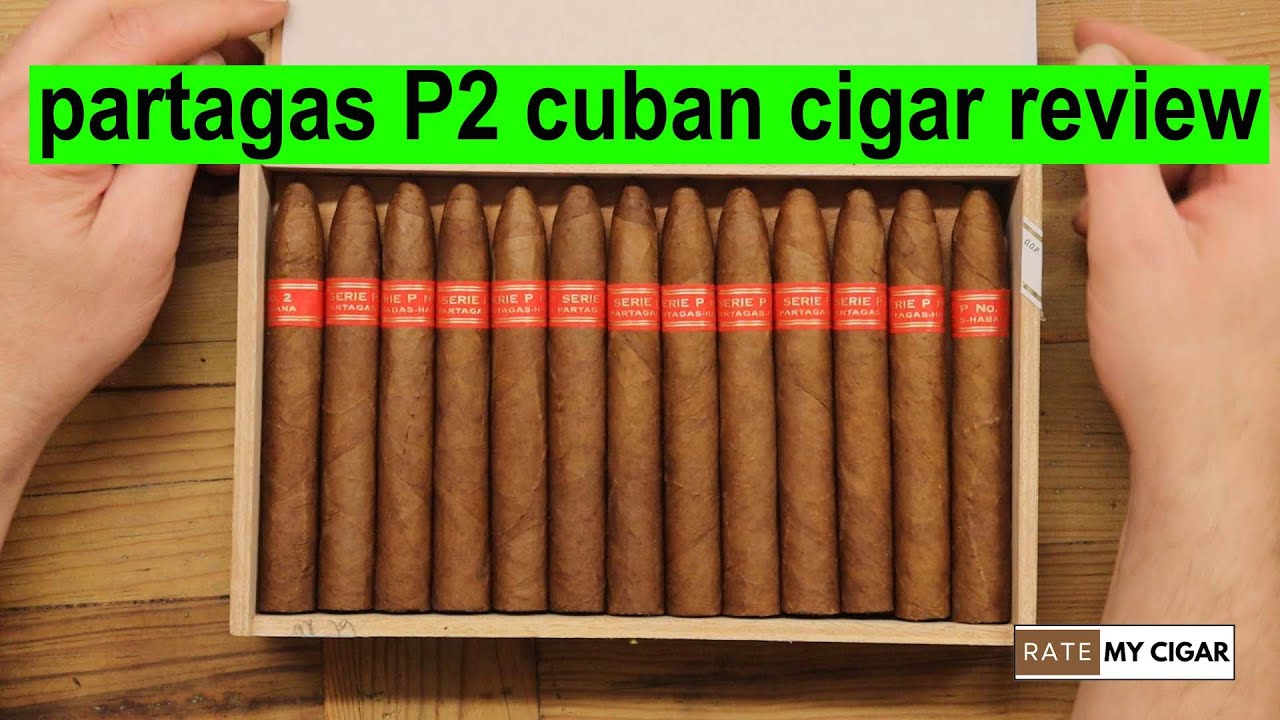 partagas aged P2 unboxing 25 box cuban cigar review - YouTube