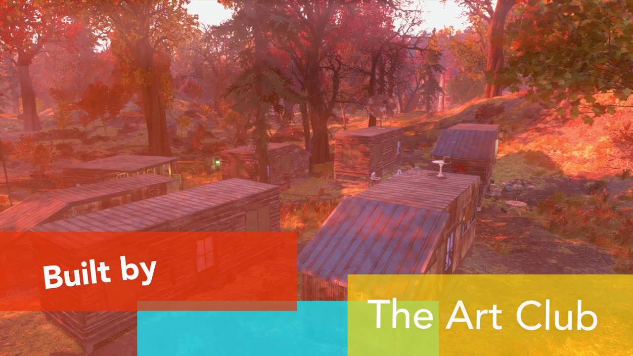 Fallout 76 Angel Swamp trailer park - YouTube