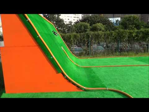 RCTRAX turf track in Taiwan Taichung - YouTube
