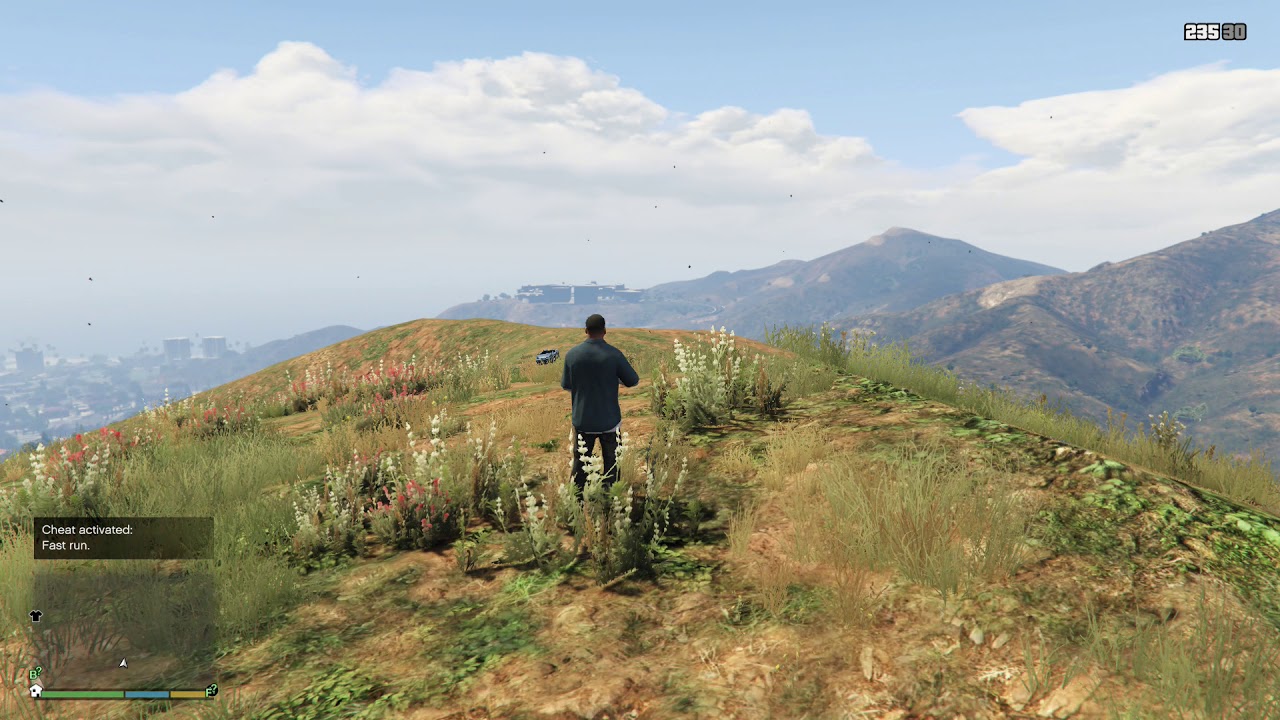 GTA 5 PS4 cheat Rychlý běh (fast run) - YouTube