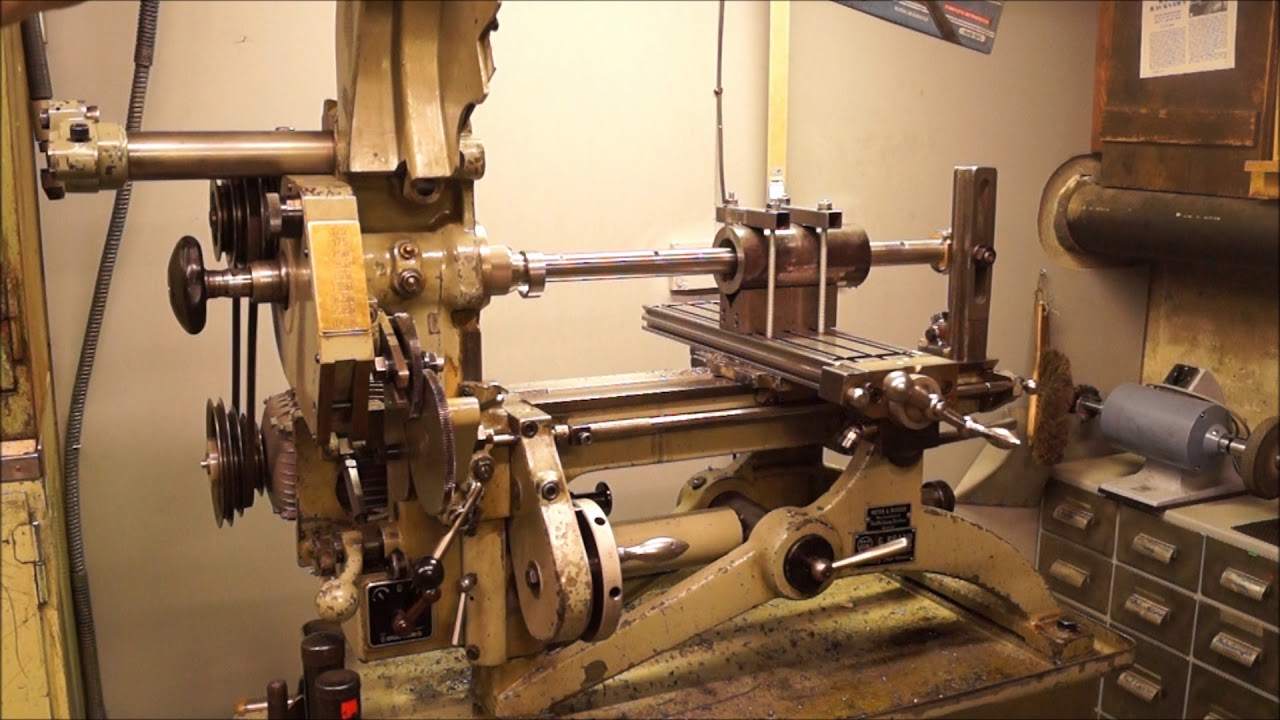 Line boring machine / Horizontalbohrwerk Astoba UW1 - YouTube