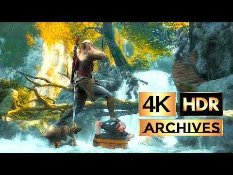 The Desolation of Smaug |4K-HDR| Barrel Escape Scene ● Part 2 of 2 ● (2013)