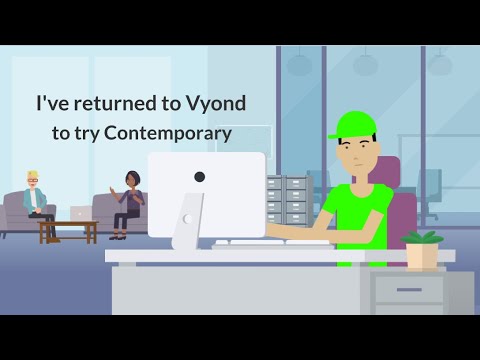 I've returned to Vyond to try Contemporary - YouTube