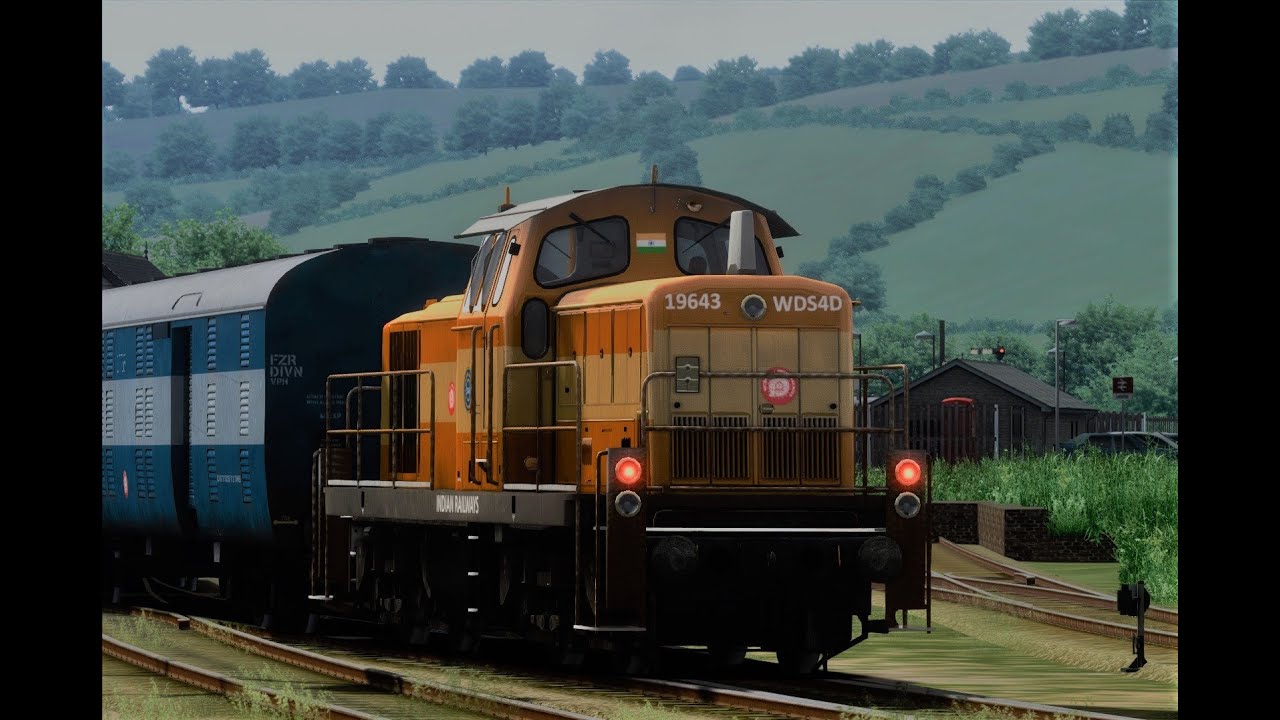 Attaching Parcel coaches to Passenger train | WDS4D | Railworks 3 - YouTube