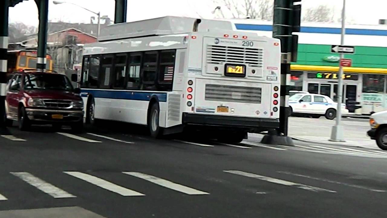 MTA NYCT (MaBSTOA) 2011 New Flyer Industries C40LF #290 on the Bx21 ...