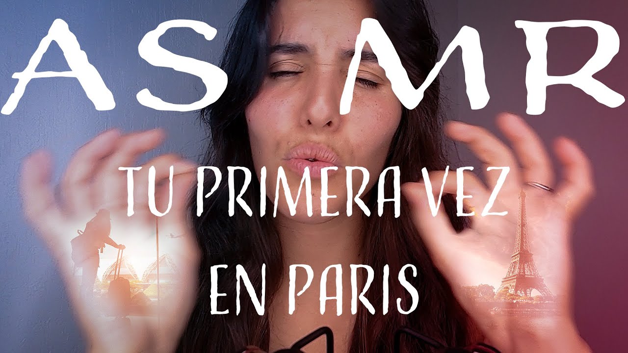ASMR FRANCÉS| Te vienes a PARIS! Vocabulario aeropuerto, metro y hotel ...