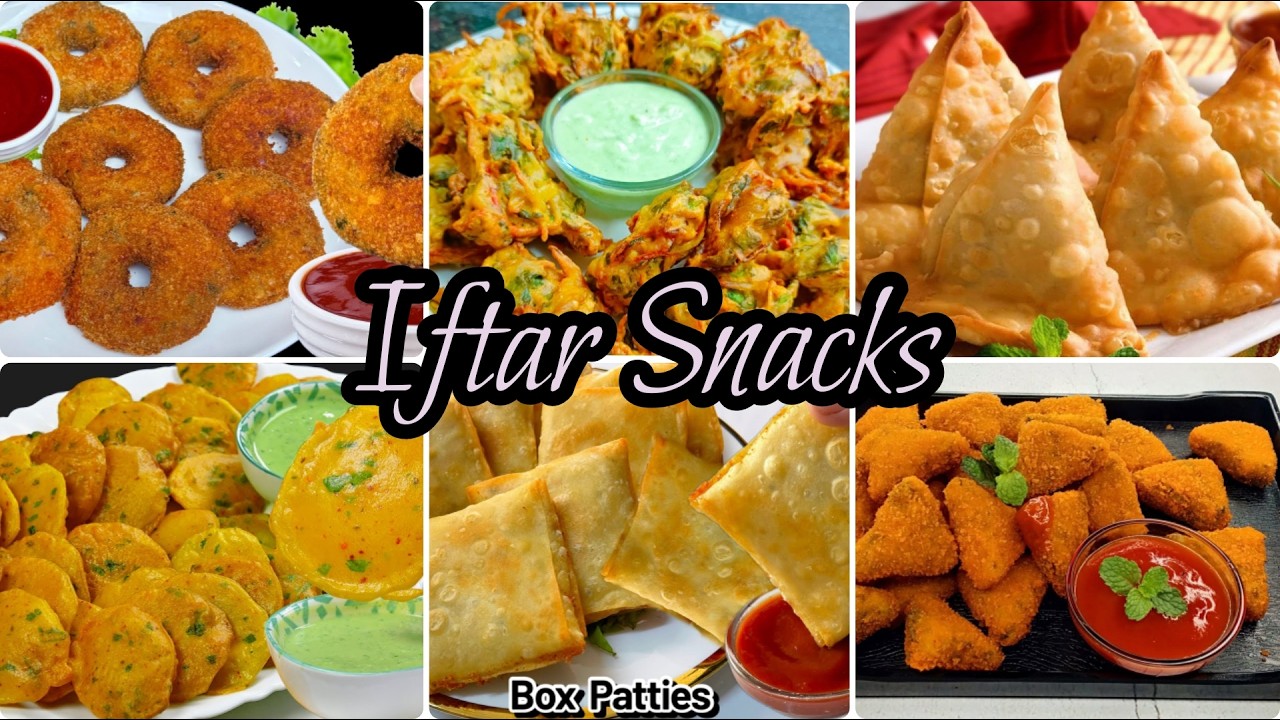 Quick Iftar Snacks Recipes (Ramadan Special🌙) by Food Amalgam - YouTube