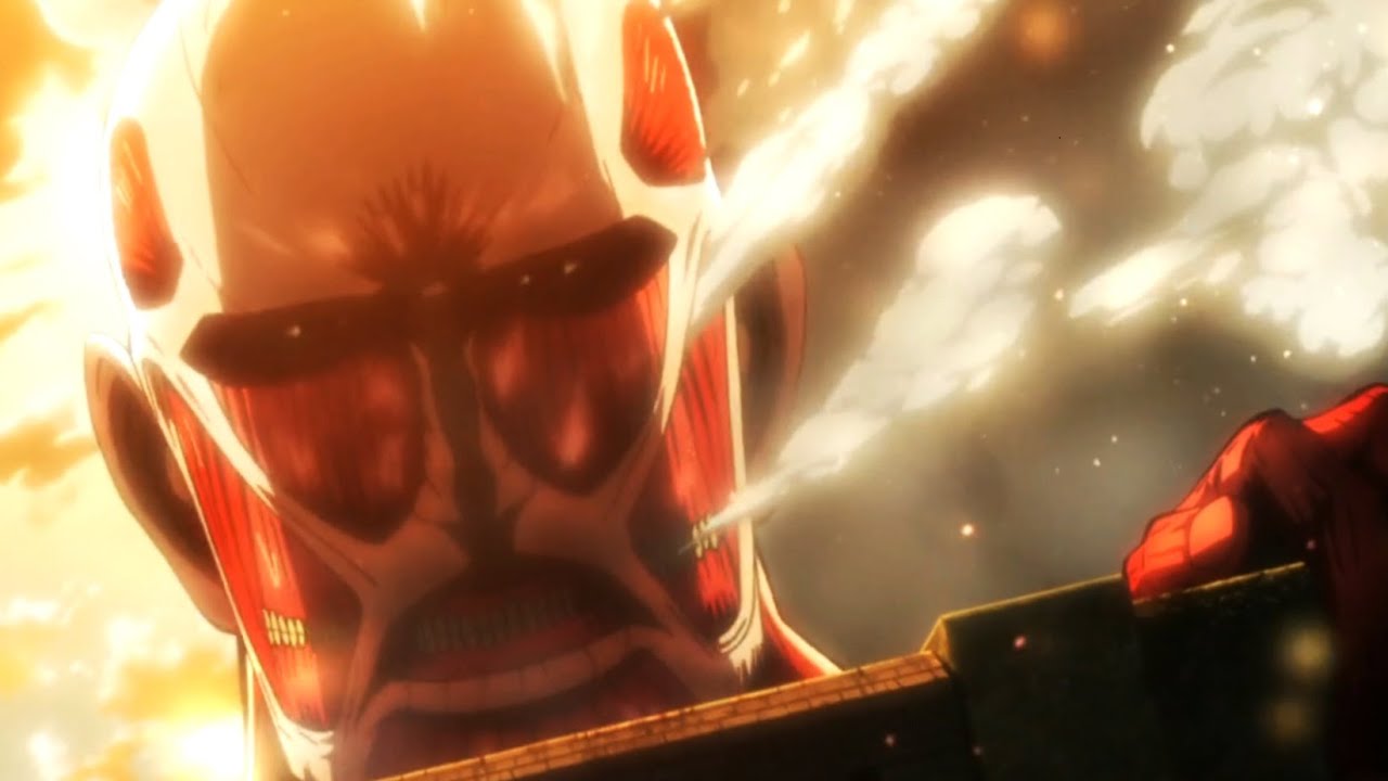 Los Titanes Logran Destrozan las Murallas SHINGEKI NO KYOJIN CAPITULOS ...