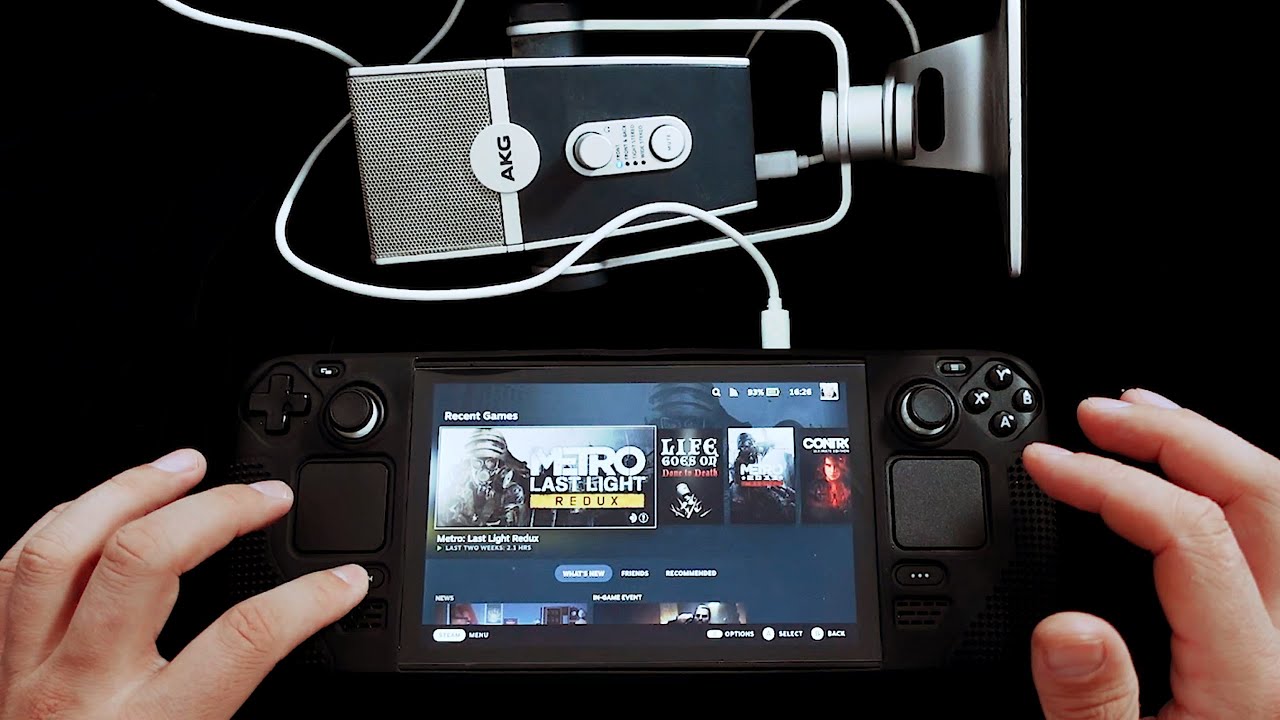 How to Connect Usb Microphone to Steam Deck - YouTube