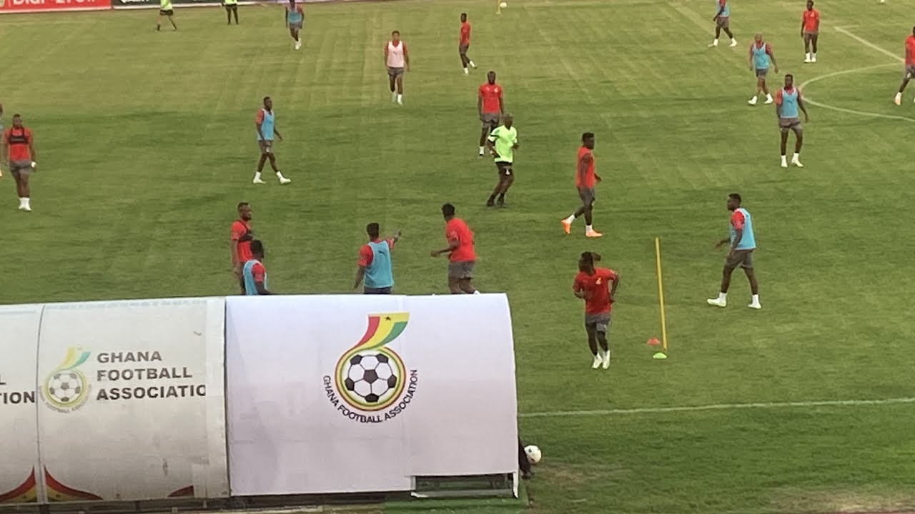 BLACK STARS FINAL TRAINING SESSION AT KUMASI 🇬🇭 FULL TRAINING IN ...