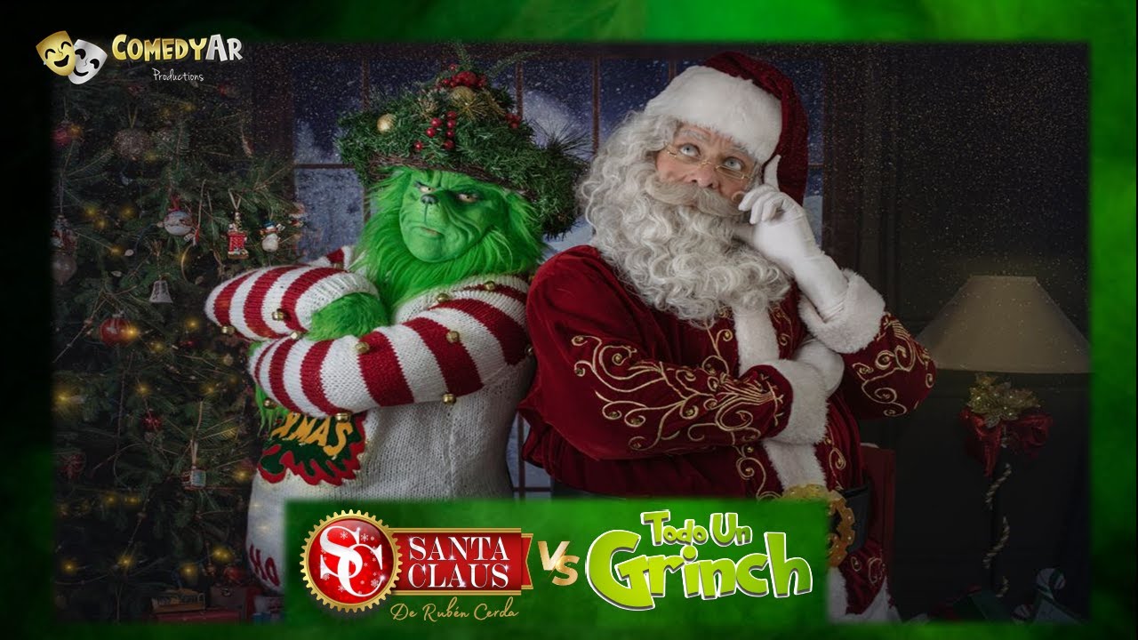 Santa Claus VS Todo Un Grinch - YouTube
