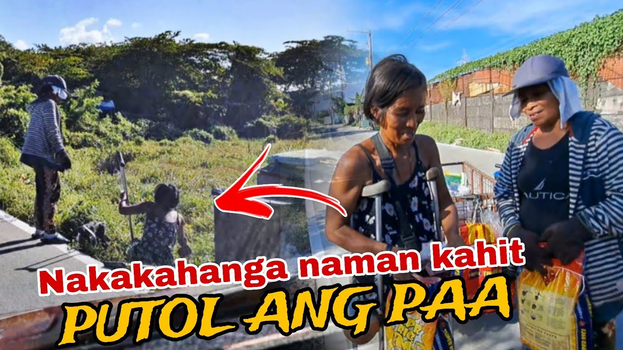🇵🇭GINANG NA PUTOL ANG ISANG PAA NGUNIT GANITO ANG GINAGAWA! DAPAT ...