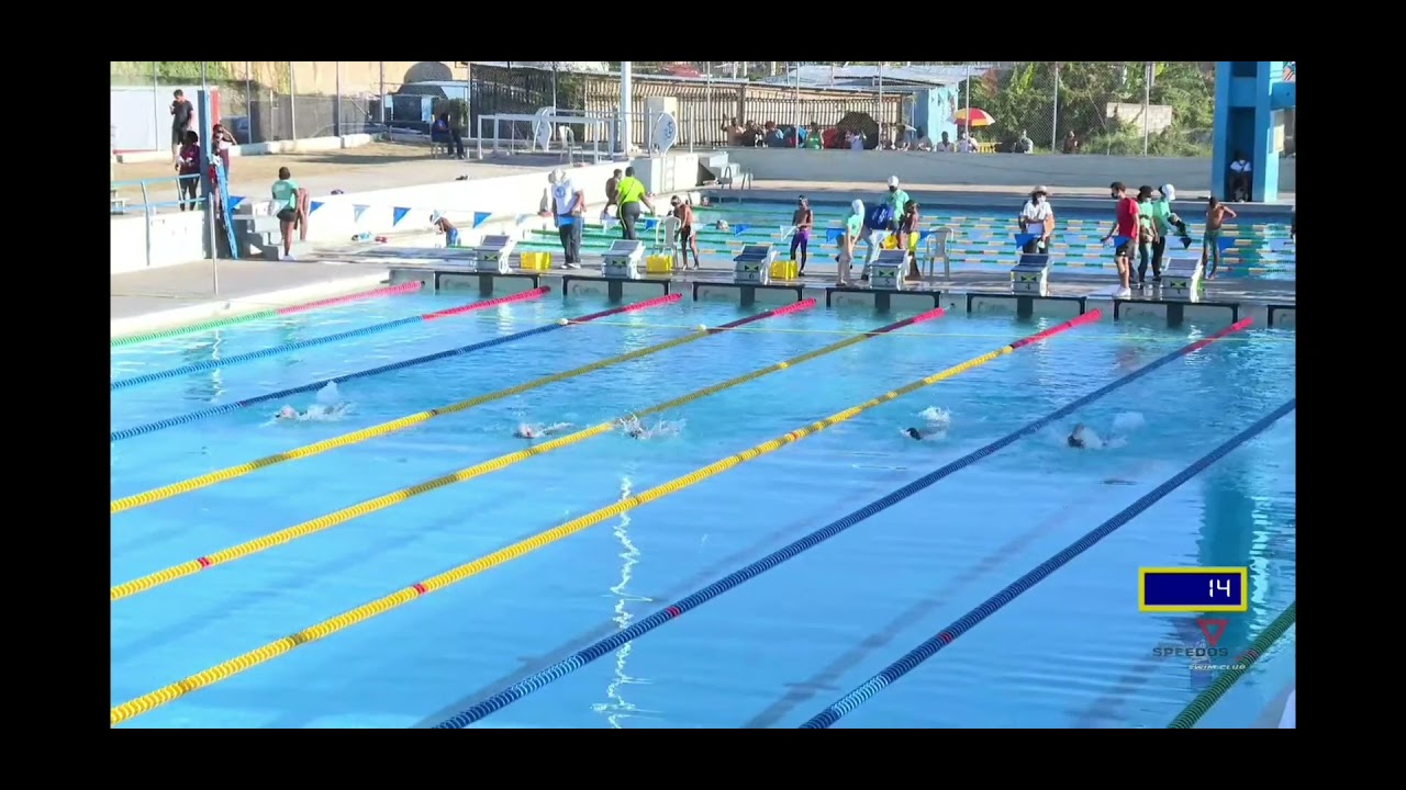 Jonas Swimming competition at National Aqua Park in Kingston Jamaica ...