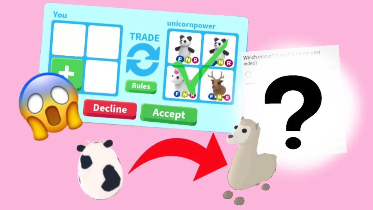 PLAYING ADOPT ME!!! (plus trying to get a good trade) - YouTube