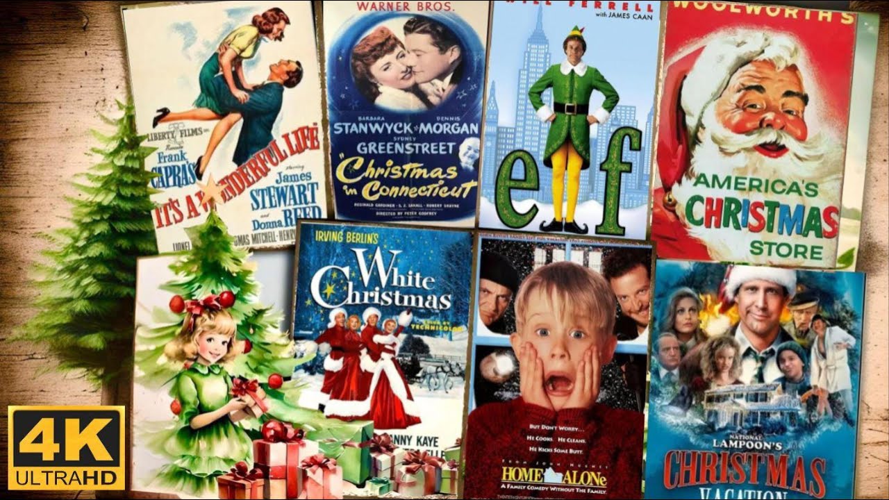 Legendary Christmas Songs from Iconic Movies | Beautiful Animated ...