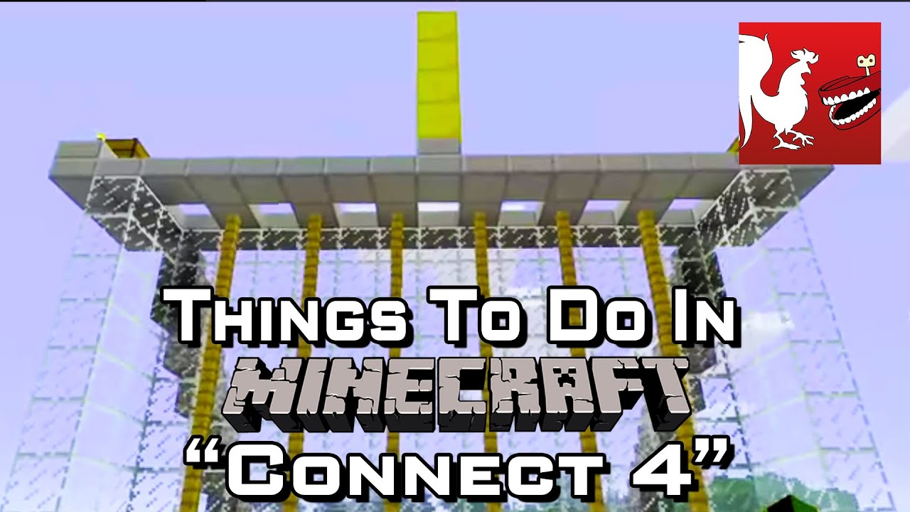 Things to Do In Minecraft - Connect 4 | Rooster Teeth - YouTube
