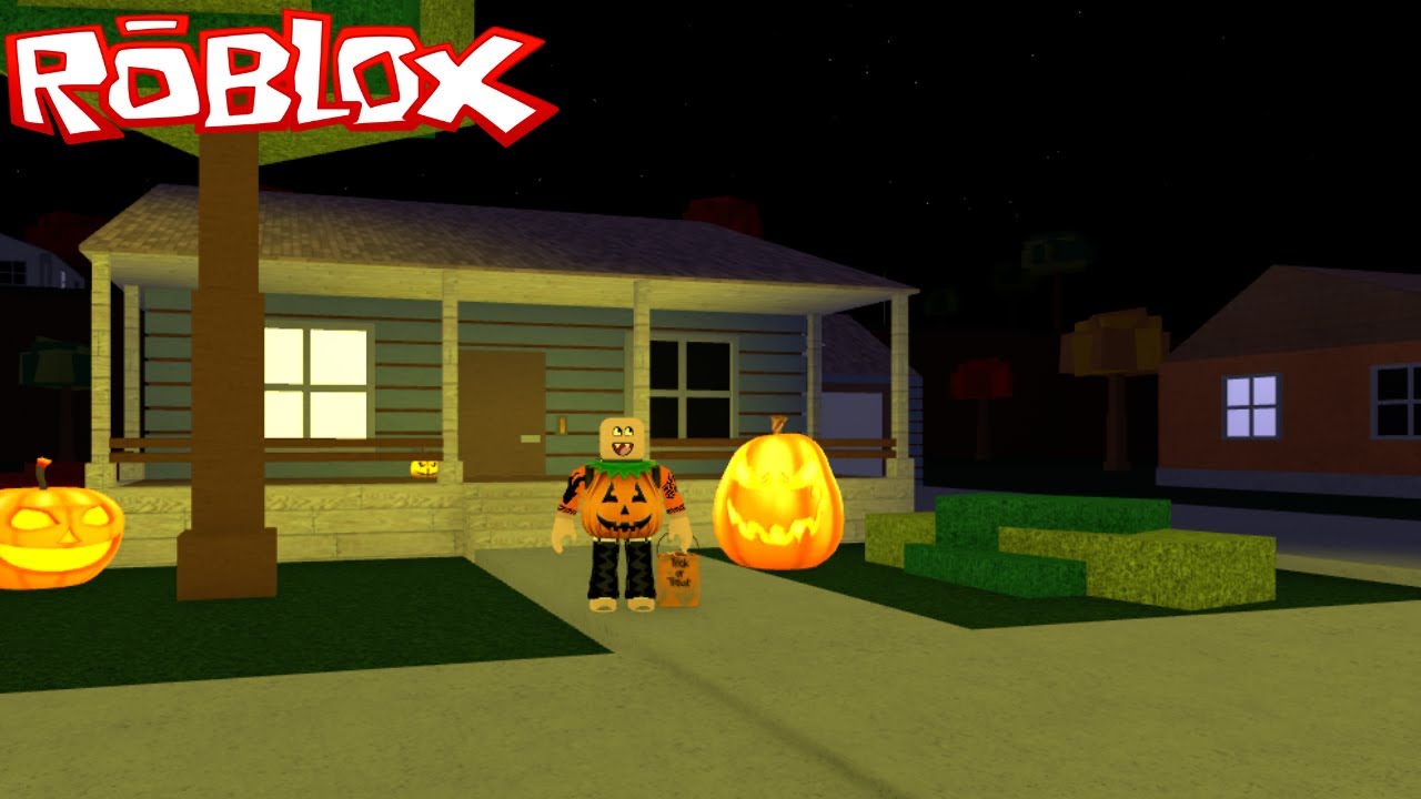 Trick or Treating in Roblox! - YouTube