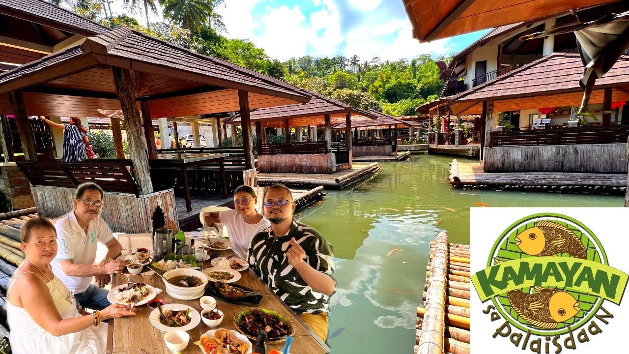 FLOATING COTTAGES RESTAURANT IN TAYABAS QUEZON! | Kamayan sa Palaisdaan ...