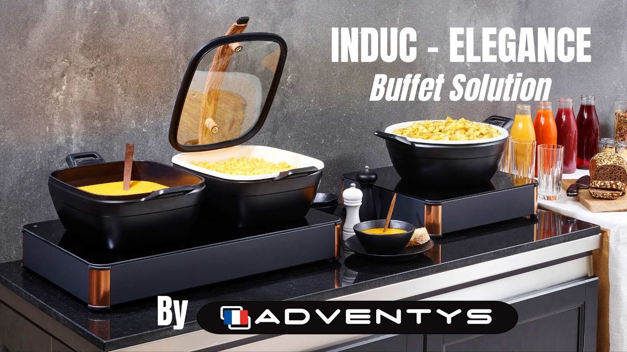 Buffet Induction "Induc-Elegance" - Adventys - YouTube