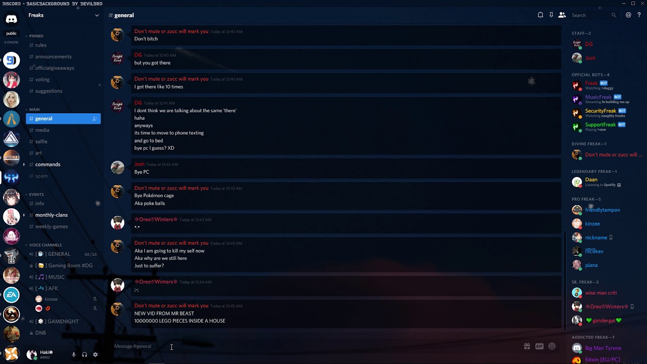 Discord animated theme - YouTube