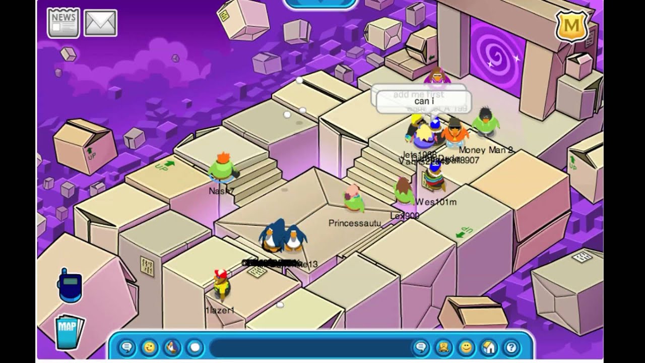 bots on club penguin - YouTube