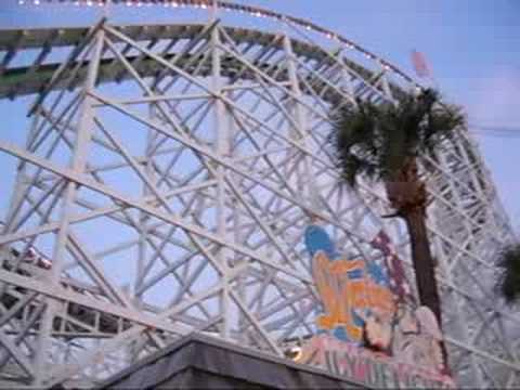 Swamp Fox Roller Coaster, Myrtle Beach, South Carolina - YouTube