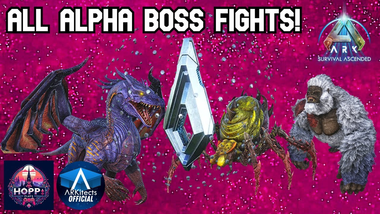 All Island Alpha Boss Fights! - YouTube