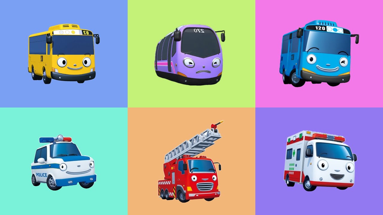 Let's Play With Tayo the Little Bus! Lani, Trammy, Tayo, Pat - YouTube