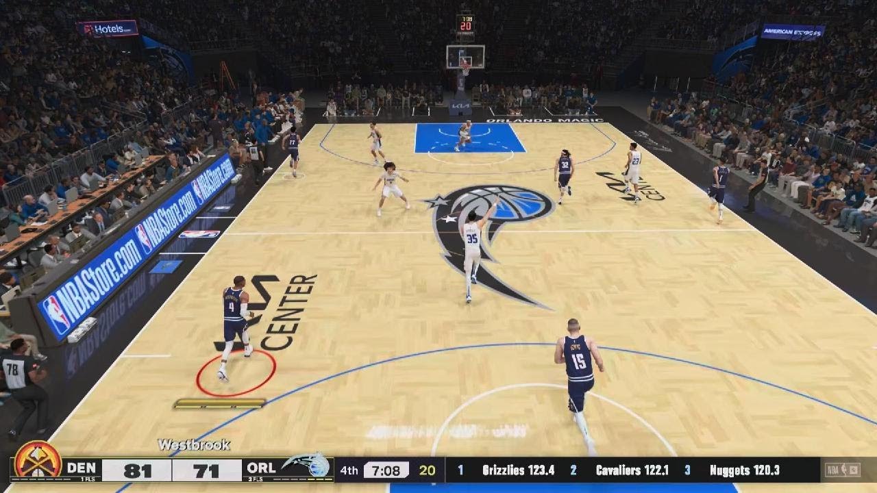 NBA 2K25 Nuggets vs Magic Final - YouTube
