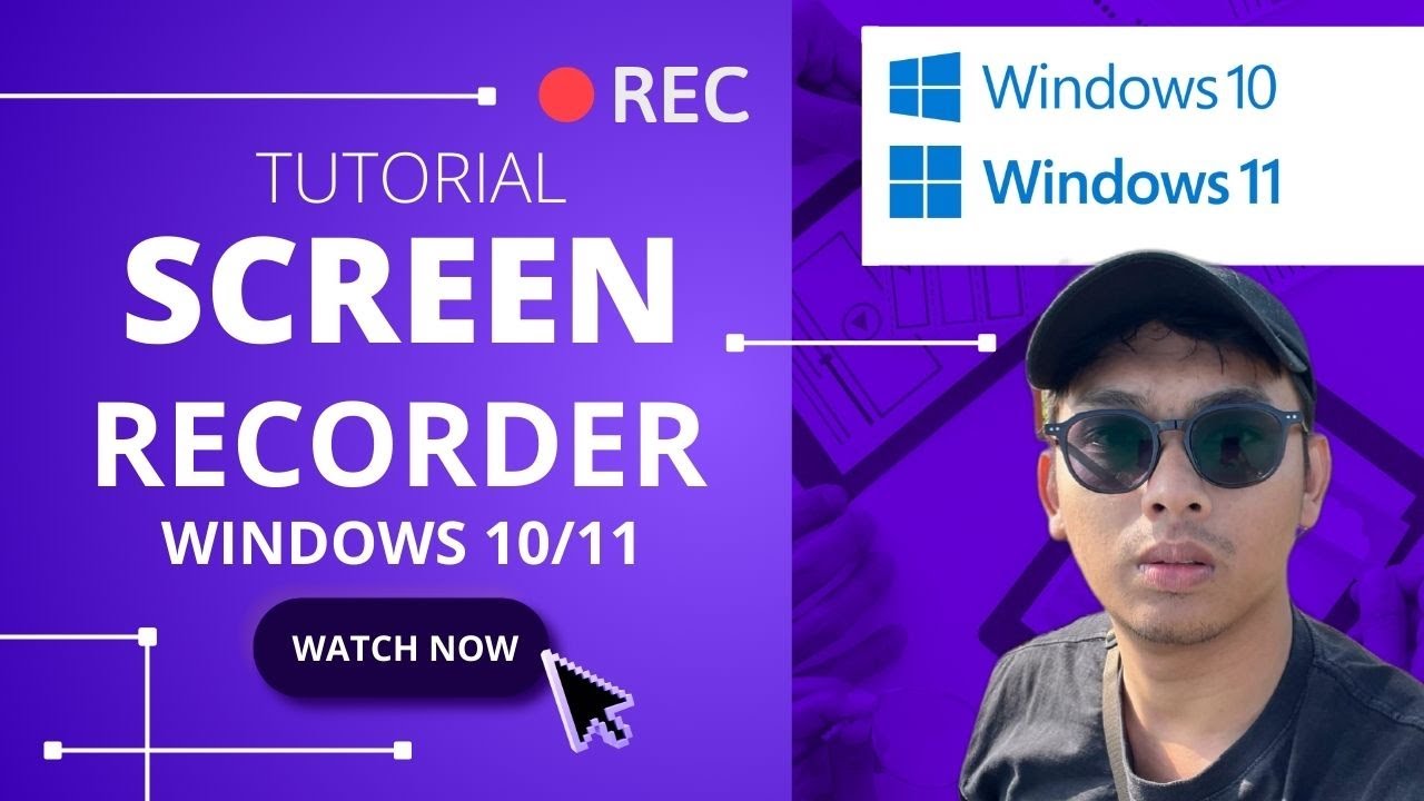 TUTORIAL REKAM LAYAR/SCREEN RECORDER DESKTOP WINDOWS 10/11 - YouTube